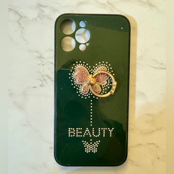Accessories | Iphone 12 Pro Max Green Beauty Phone Case | Poshmark